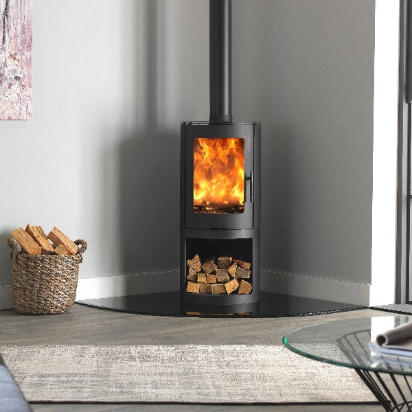 Capital Holsworthy 5 Cylindrical ECO Wood Burner | Fireplaces | Gas ...