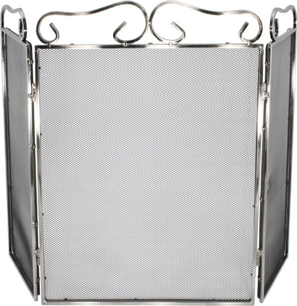 Plain Steel Fireguard | Accessories | Interstyle | Roydon |– Fireplaces ...